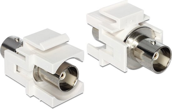 Keystone module BNC (v) - BNC (v) / wit | bol