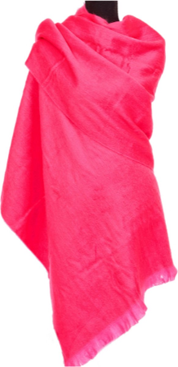 Alpaca Sjaal Roze - Roze | bol.com