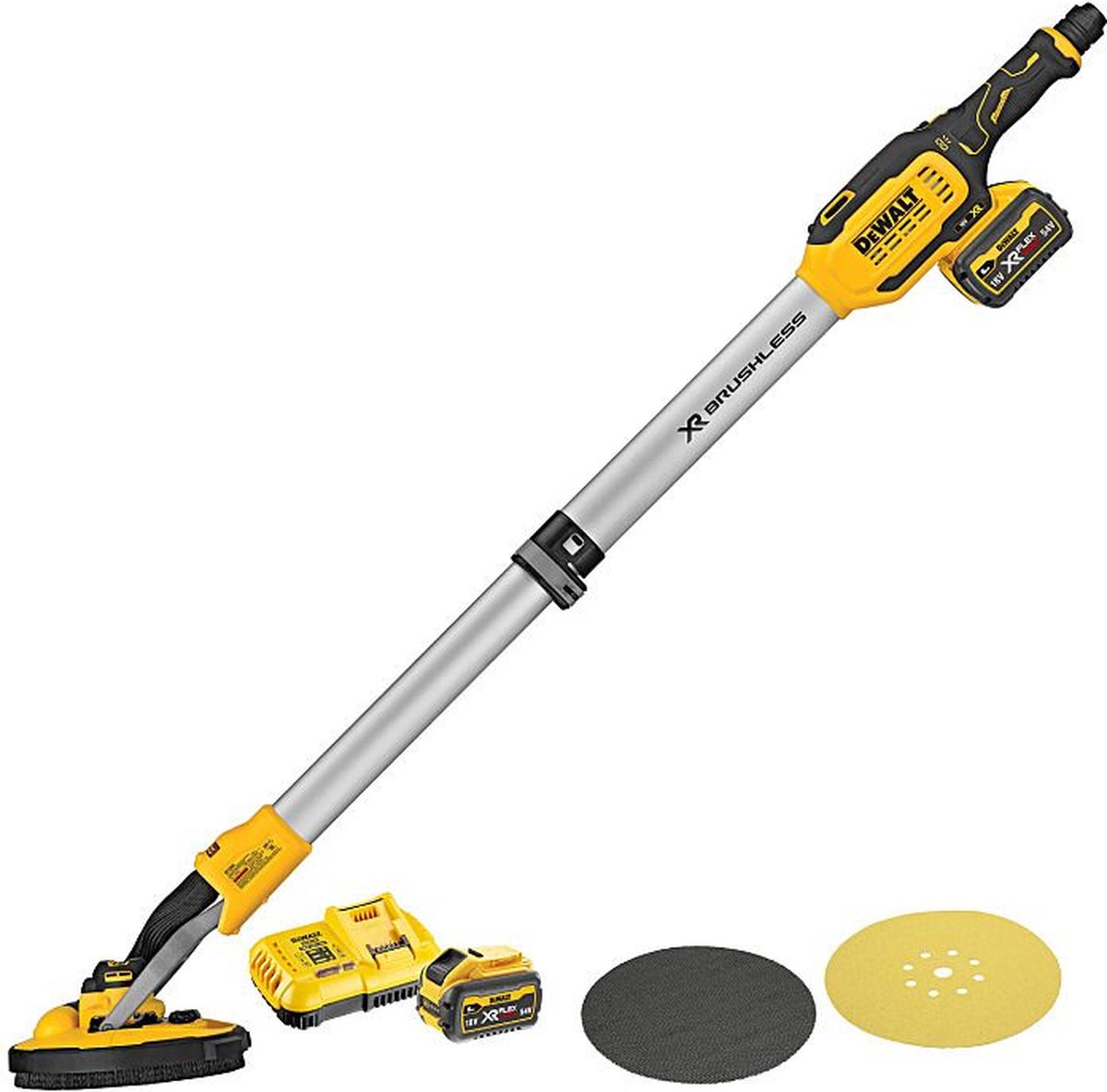 DeWALT DCE800T2 Accu Langnek Schuurmachine 18V 6,0Ah FlexVolt | bol