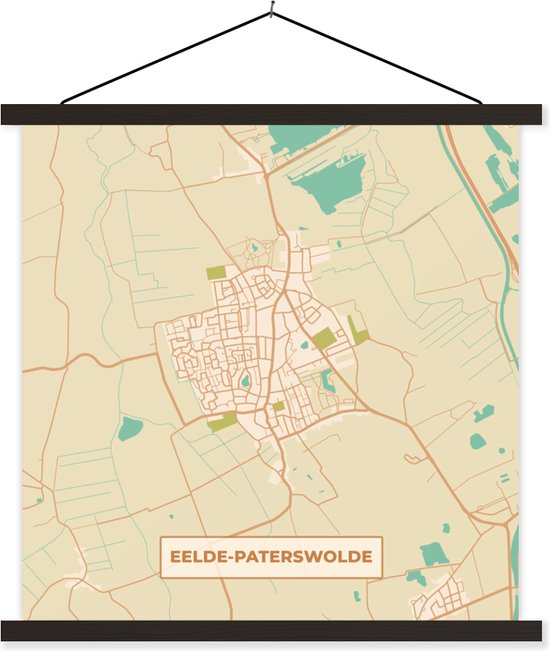 Posterhanger incl. Poster - Schoolplaat - Plattegrond - Eelde ...
