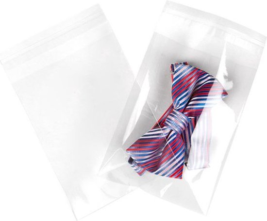 Plastic Zakken 11.9x16.2cm Transparant en Hersluitbaar (100 stuks ...