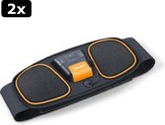 2x Beurer EM32 - Buikspiertrainer elektrisch - EMS - 2 elektroden | bol.com