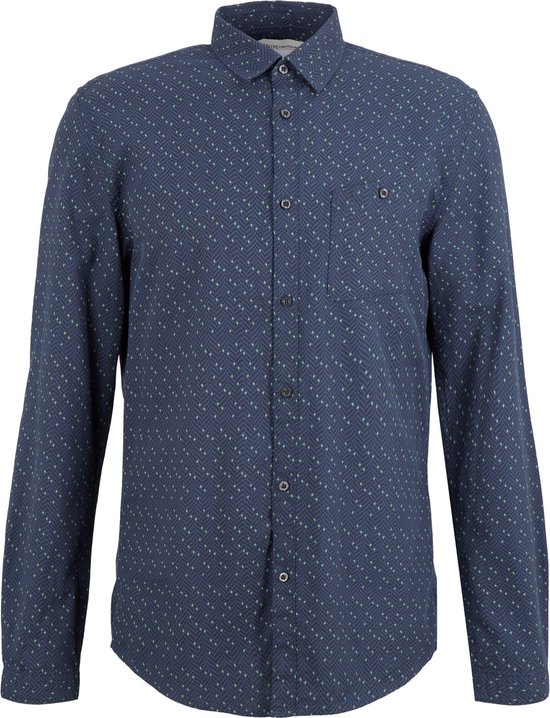 Tom Tailor Overhemd Overhemd Met Grafisch Patroon 1032382xx12 30259 Mannen Maat - XL | bol.com