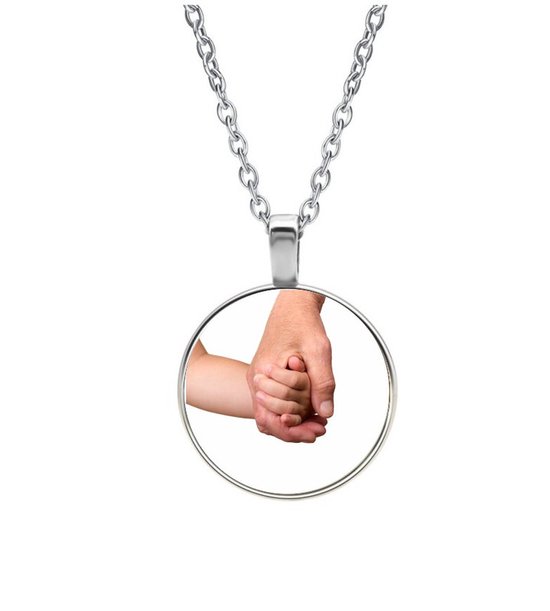 Ketting Glas - Hand ouder kind | bol