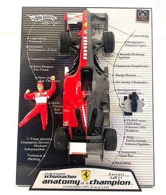 Ferrari 248 F1 Anatomy of a Champion 'Michael Schumacher' - 1:18 - Hot ...