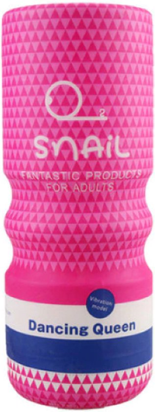 Snail masturbatie vibrerende cup voor mannen anaal roze "Dancing queen ...