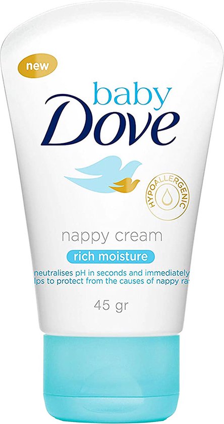 Dove - Rich Moisture - Pommade pour couches Bébé - 45 grammes | bol.com