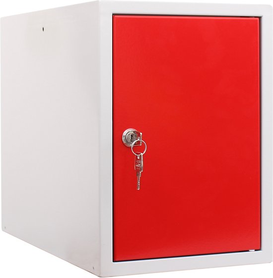 newpo lockerkubussen | HxBxD 35 x 25 x 45 cm | Rood | garderobelocker ...