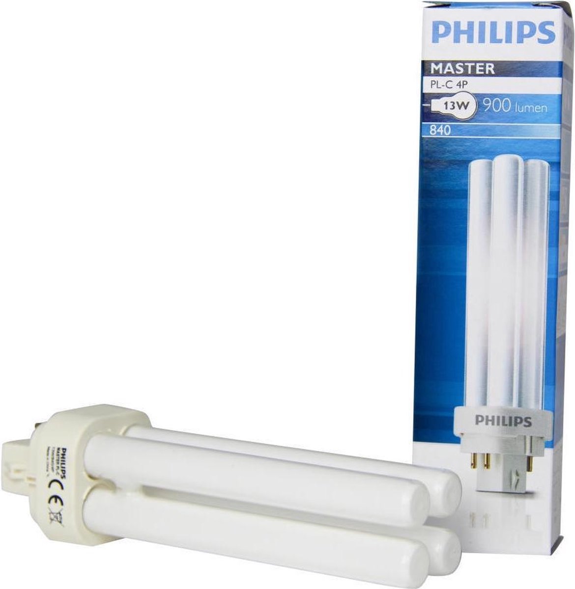 Philips PL-C 13W 840 4P MASTER Koel Wit 2 stuks | bol.com