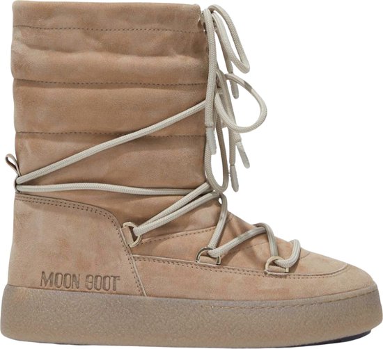 Moon Boot Dames Ltrack Boots Beige maat 39 | bol.com
