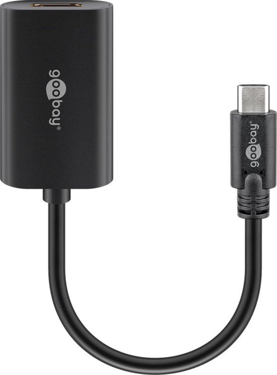 Goobay USB-C naar HDMI 4K 60Hz adapter / zwart - 0,20 meter | bol