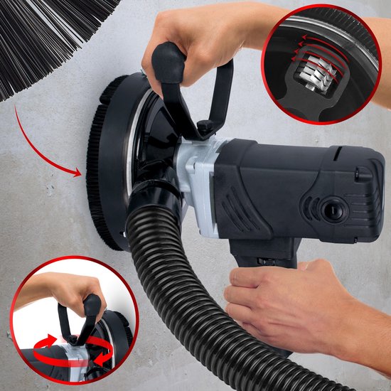 TIMBERTECH® betonfreesmachine - 1500 W, met afzuigkap ...