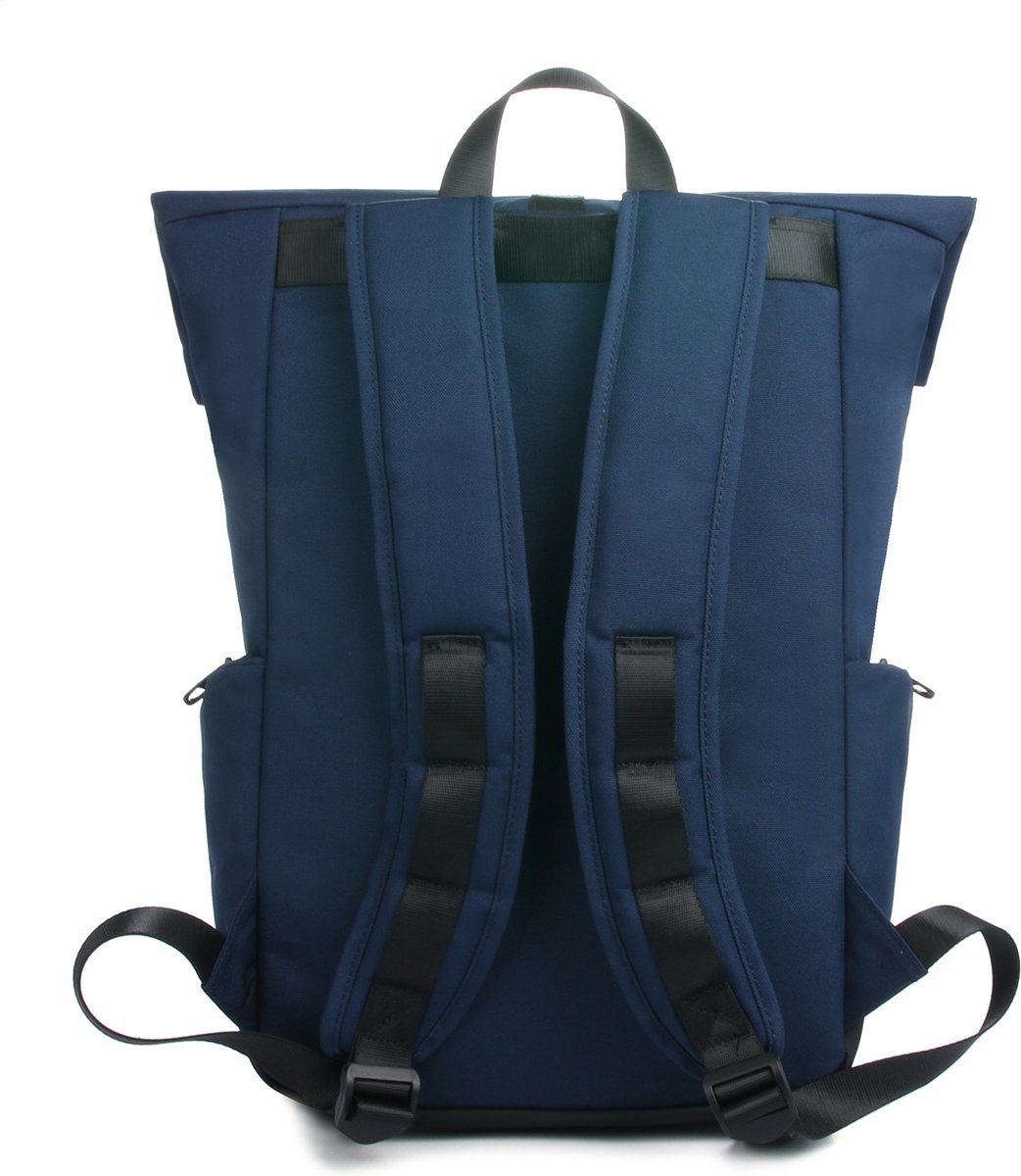 YLX Aven Backpack | Navy Blue | Marine blauw. Recycled Rpet materiaal ...
