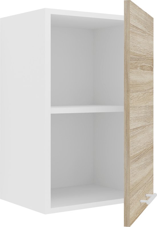 VCM Keukenkast Breedte 40 cm Houten deur Wandkast Keukenmeubelen Esilo ...