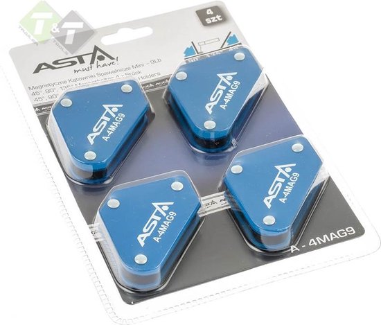Mini lasmagneet set- 4KG - Lasklem - 4 delig - ASTA | bol.com