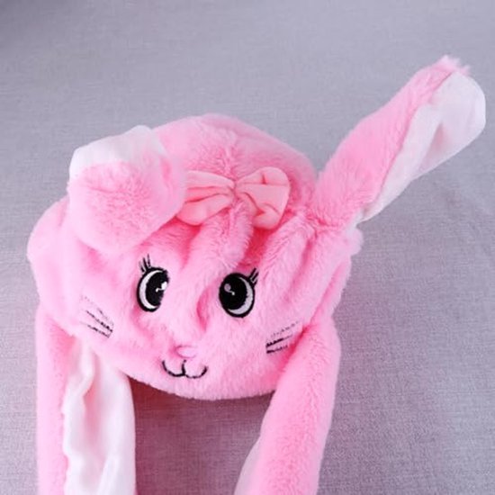 KARZO - Pluche Kat Hoed met Beweegbare Oren - Grappig en Comfortabel | bol