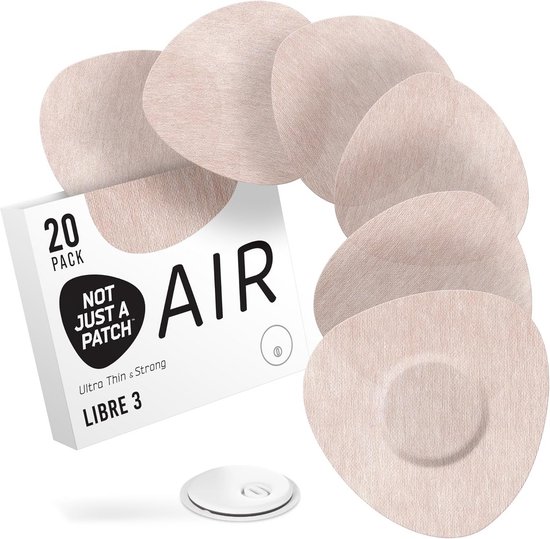 Not Just A Patch Air Libre 3 sensorhoezen (20 stuks) - dunne, sterke en ...