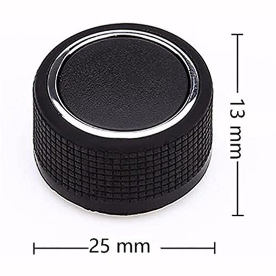 KARZO - 2 Pack Achter Radio Volume Control Knop voor 07-13 Compatibel ...
