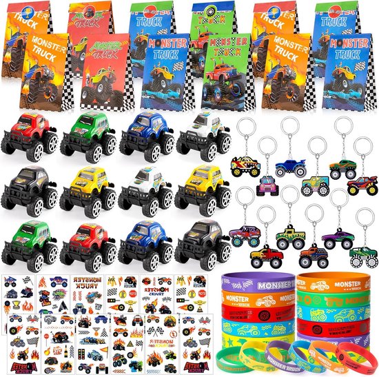 Monster Truck Gadgets voor Kinderen | Verjaardagsfeest Boost met Mini ...