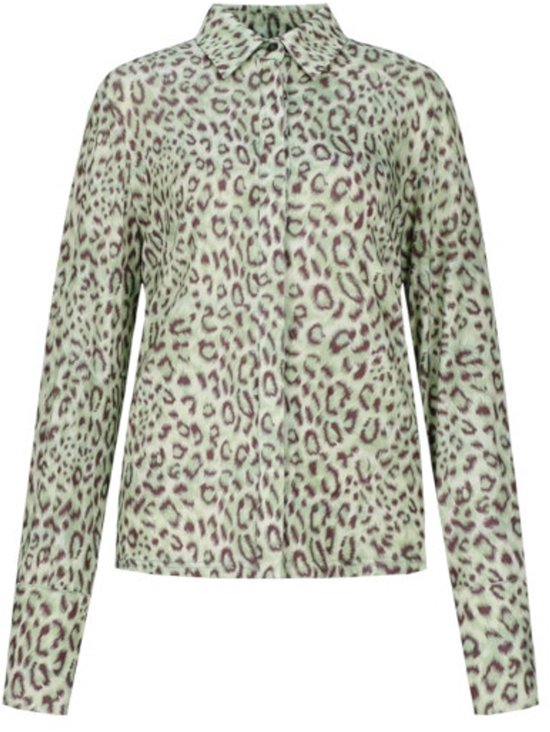 G-Maxx blouse Jacqueline - Sand/Light Moss | bol