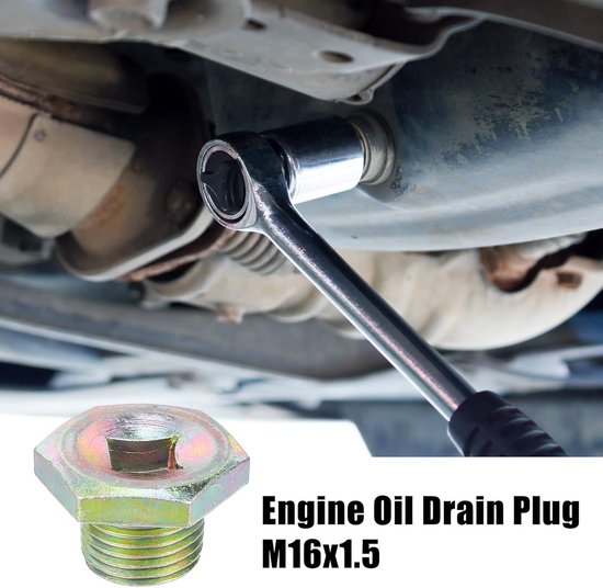 Motorolie Afvoerplug Schroef - Peugeot - Set van 4 - M16x1.5 - Bronzen ...