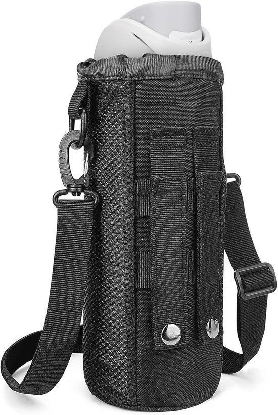 Sportwaterfles Tas voor Diverse Flessen - Tactische Houders en Molle ...