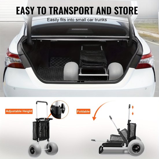 All-Terrain Strandwagen – Vouwkar – Bolderwagen – Trolley ...