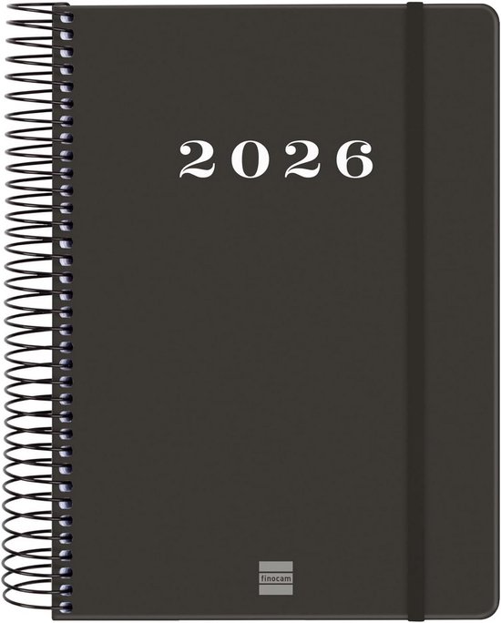 Jaarplanner 2026 Open Indeling - Weekoverzicht Verticaal Kalender ...