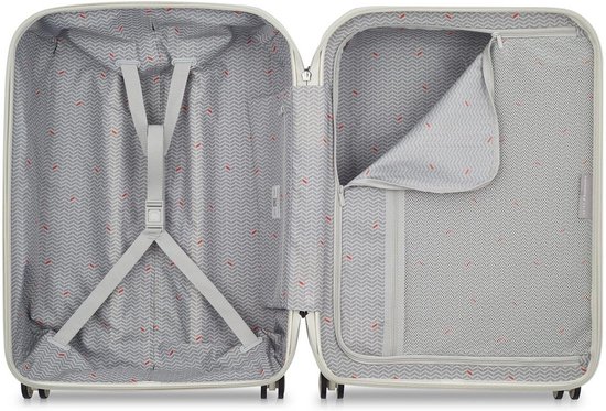 Middelgrote Trolley Koffer 65 cm met 4 Soepel Lopende Dubbele Wielen | bol