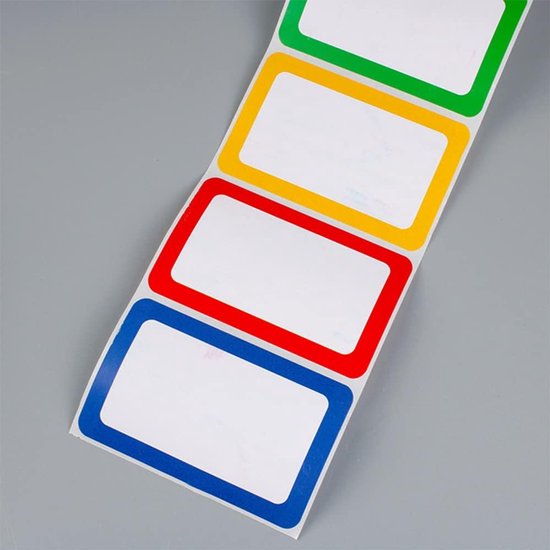 300pcs Naamstickers - Stickers - Eenvoudige Labels - Zelfklevende ...