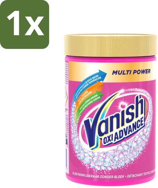 Vanish Oxi Advance - Vlekkenverwijderaar Poeder - Zonder Bleek ...