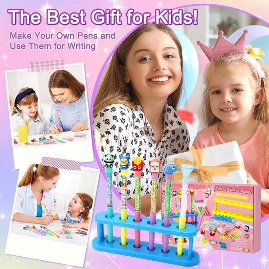 Pen Maker Set voor Kinderen - Knutselpakket Leren Tekenen en Eigen ...