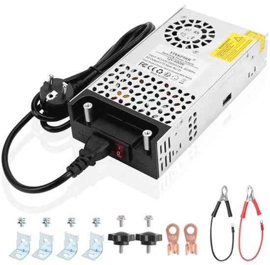 Voeding 12V 50A 600W Schakelaar AC naar DC voor LED en CCTV | bol
