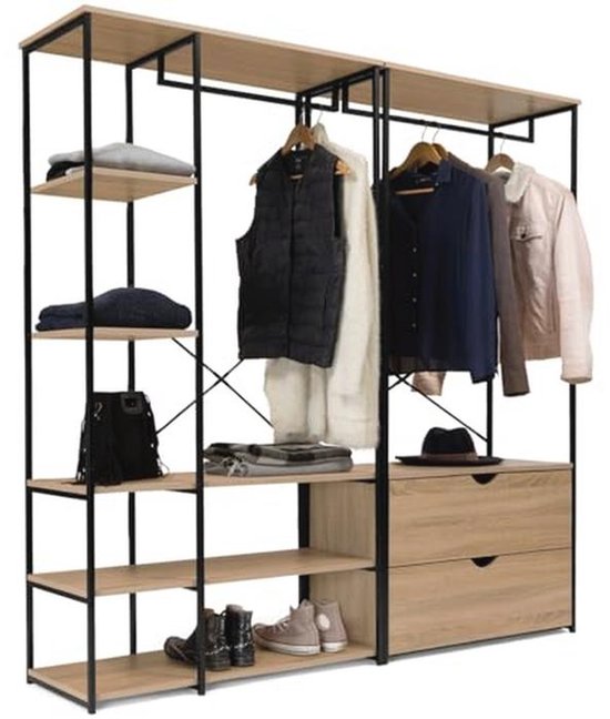 Modulaire Kledingkast met Industrieel Design - Duurzaam ...