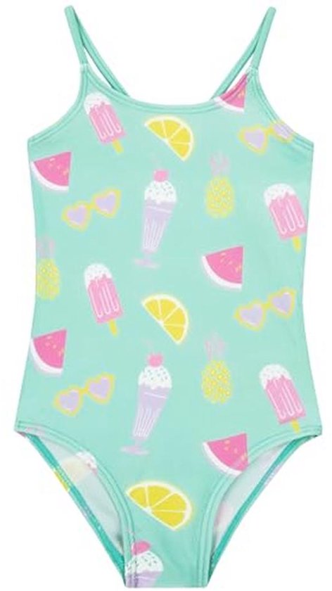 Meisjes Eendelig Swimsuit | IJsje Print | Perfect voor Strand en ...