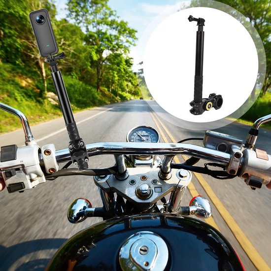 Verstelbare Fiets & Motor Stuurhouder voor Camera en Selfiestick ...
