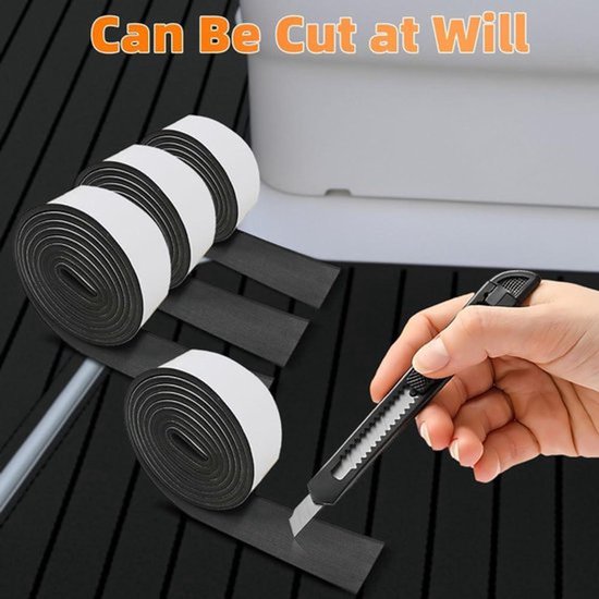 Antislip EVA-schuim vloermat, imitatie teak patroon, geschikt voor ...