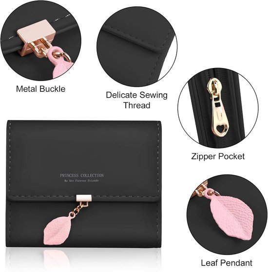 Portemonnee van PU-leer | Dames | Grote capaciteit | Meerdere ...