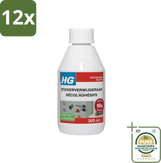 HG - Stickerverwijderaar - Meest Effectief - Verwijdert Eenvoudig - 300 ...