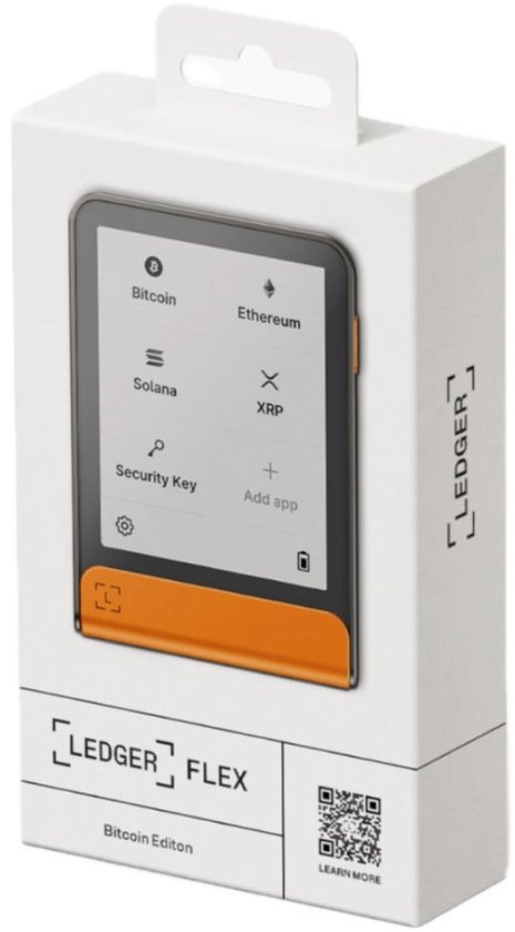 Ledger Flex Bitcoin Editie + Magnet Folio Party Aubergine ...