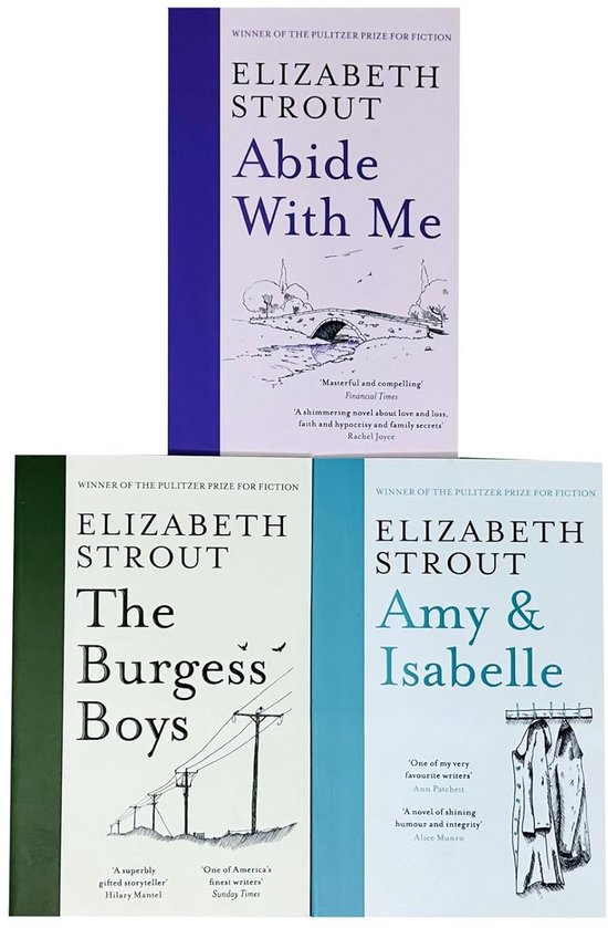 Boeken Set met Elizabeth Strout: Amy & Isabelle, Abide With Me, The ...