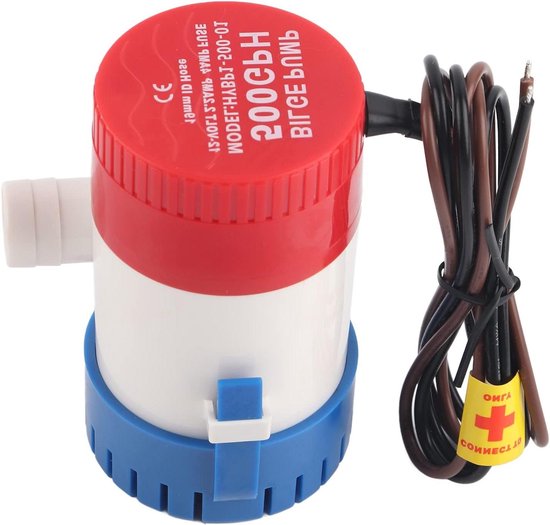 Allecta - Elektrische 12V Lenspomp voor Boot Marine RV - 500GPH - Semi ...