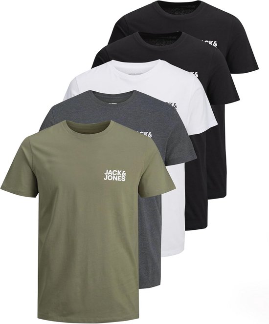 Heren T-shirt met Logo en Rond Hals | bol