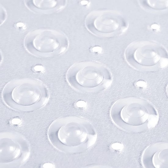 Antislip douchemat 54 x 54 cm | Machinewasbare kwadrant badmat voor ...