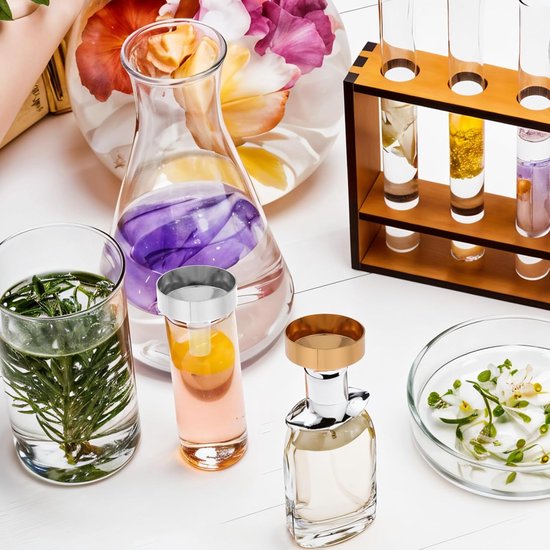 Small Bottle Filling Funnel - 6 Pieces Stainless Steel Mini Funnels ...