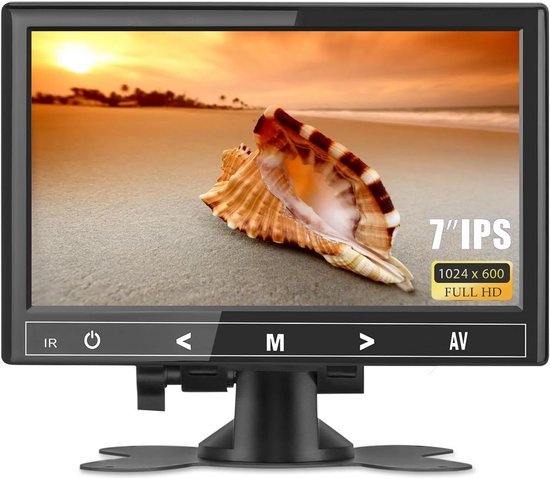7 inch Mini Monitor 1024x600 IPS Display Klein HDMI VGA Scherm voor PC ...