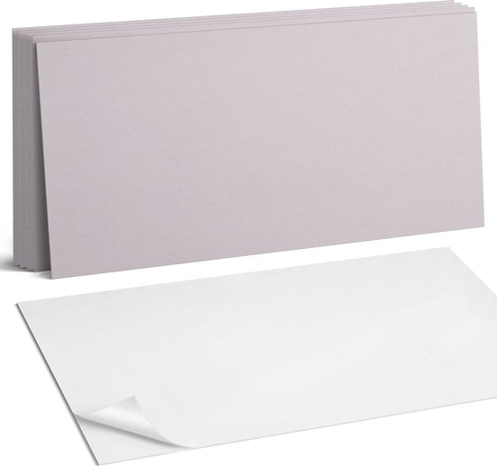 Coloray Plaktegels - Paars Wandtegel Zelfklevend - 60 cm x 30 cm ...