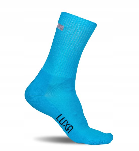 Luxa Vision Fietssok Fall - Turquoise - Reflectoren | bol