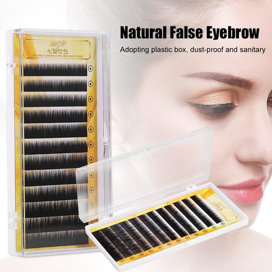 Mixed Black False Eyebrow Extension - Fake Eyebrow Enhancer ...