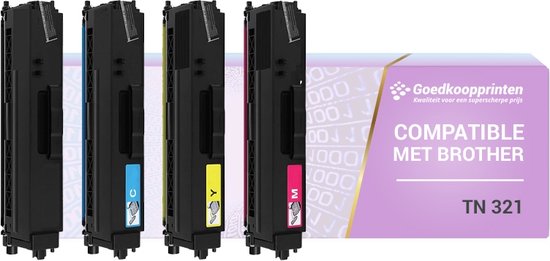 Brother TN-321 toner Multipack - Huismerk | bol